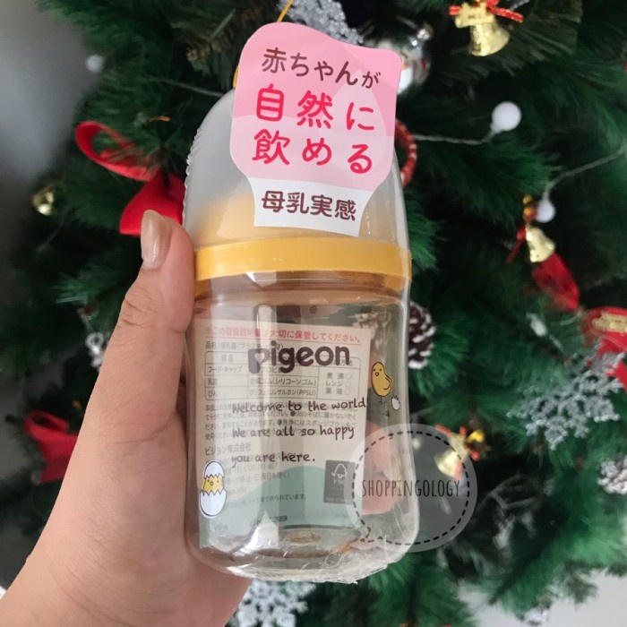 Jual TERBARU!!Botol Susu Pigeon Wide Neck PPSU Gen 3 160ml 240ml Generasi 3 - G3 160ChicYello ...