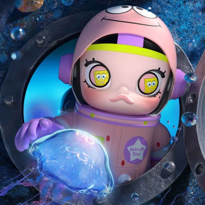 Jual Pop Mart Mega Collection 400% Space Molly Patrick Star | Shopee ...