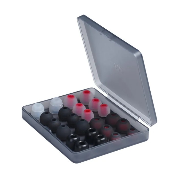 Jual FiiO HS19 Eartips Ear Tips Silicone Vocal Bass Memory Foam Dual ...