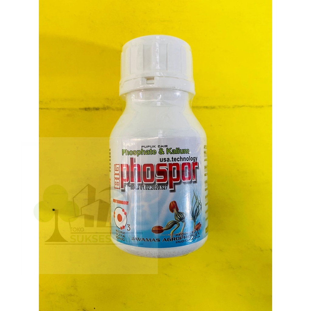Jual Terlaris!! Pupuk cair Phosphate&kalium BIG PHOSPOR isi 250ml dari ...