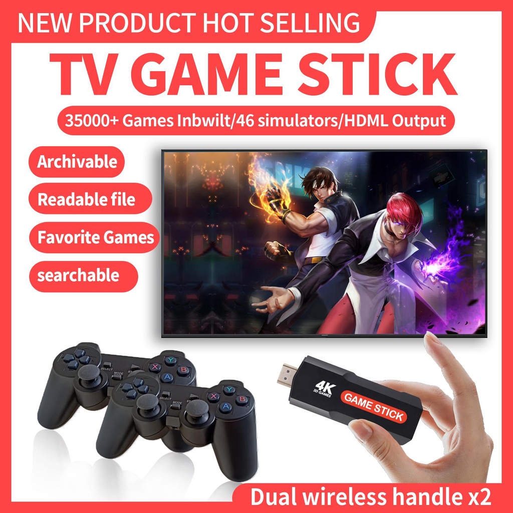 Jual 【Bisa dikirim hari ini】Game PC Game Stick Game 4K Gaming Game ...