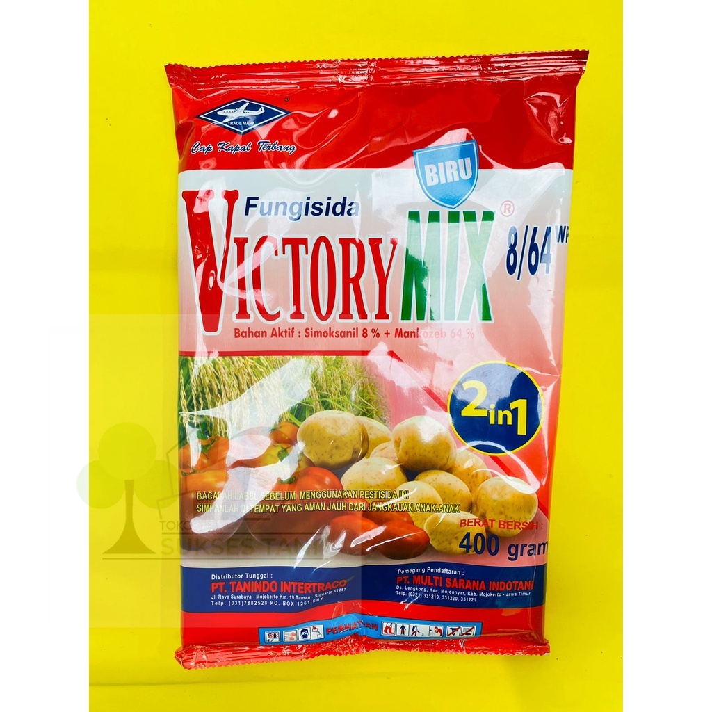 Jual Terlaris!! FUNGISIDA VICTORY MIX 80 wp kemasan 400gr dr CAP KAPAL ...