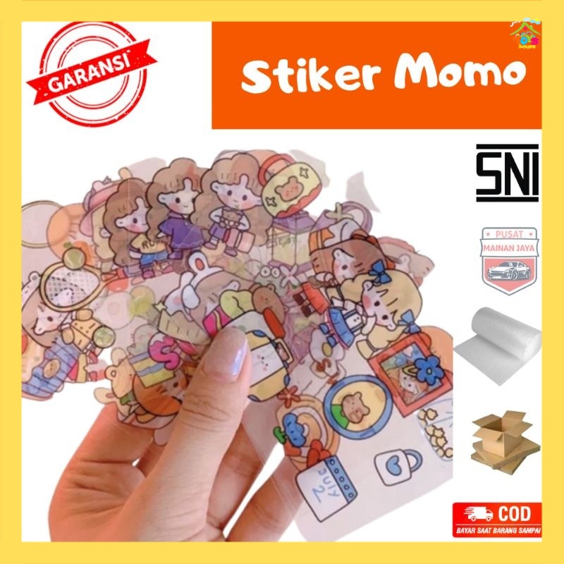 Jual Stiker Momo Eceran Murah Sticker momo Bt21 ecer per lembar ...
