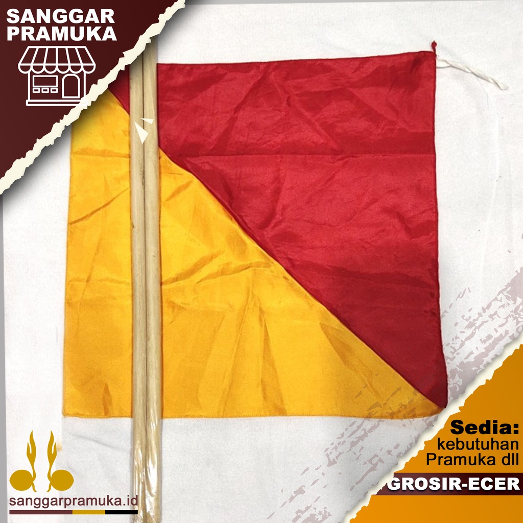 Jual Bendera Semafor dan Stik / Semaphore dan stik | Shopee Indonesia