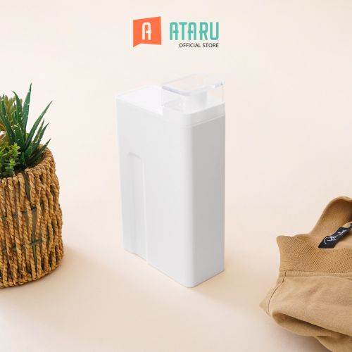 Jual Ataru 1 ltr Tempat Detergen Plastik - Putih Detergen Box Wadah ...