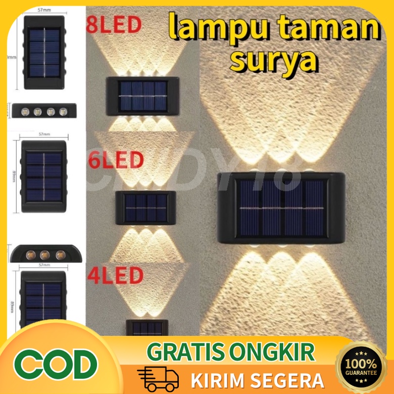 Jual 2/4/6/8/10 LED LAMPU DINDING MINIMALIS MODERN / LAMPU OUTDOOR DINDING TERAS / LAMPU TERAS ...