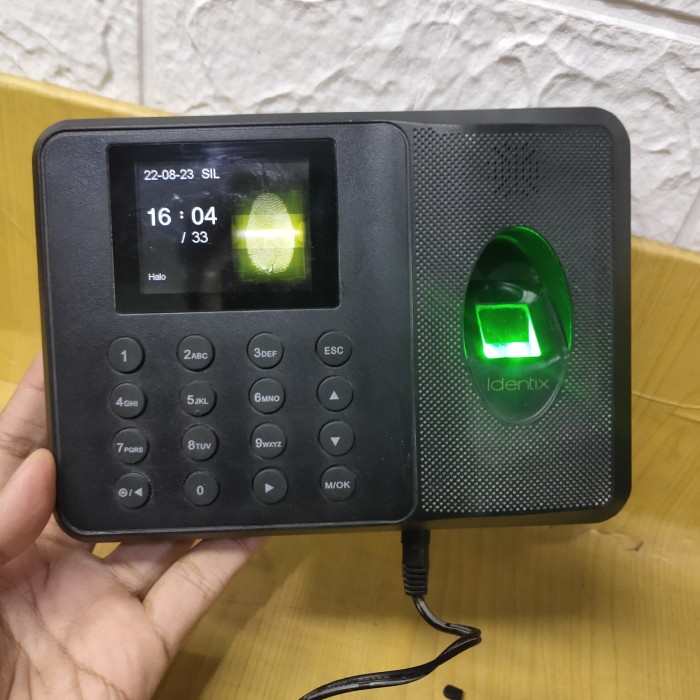 Jual Mesin Absensi Sidik Jari Identix - Time Attedance Terminal ...