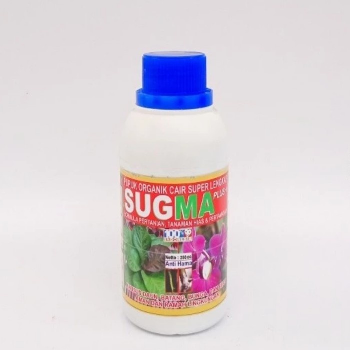 Jual Pupuk Tanaman Cair Organik Sugma Plus 250ml | Shopee Indonesia