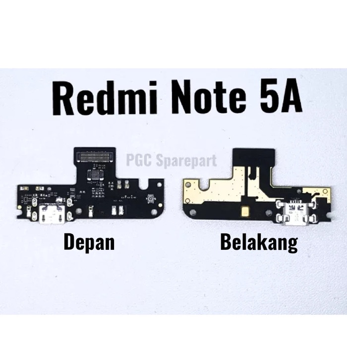 Jual Papan Konektor PCB Connector Charger & MIC Xiaomi Redmi Note 5A ...