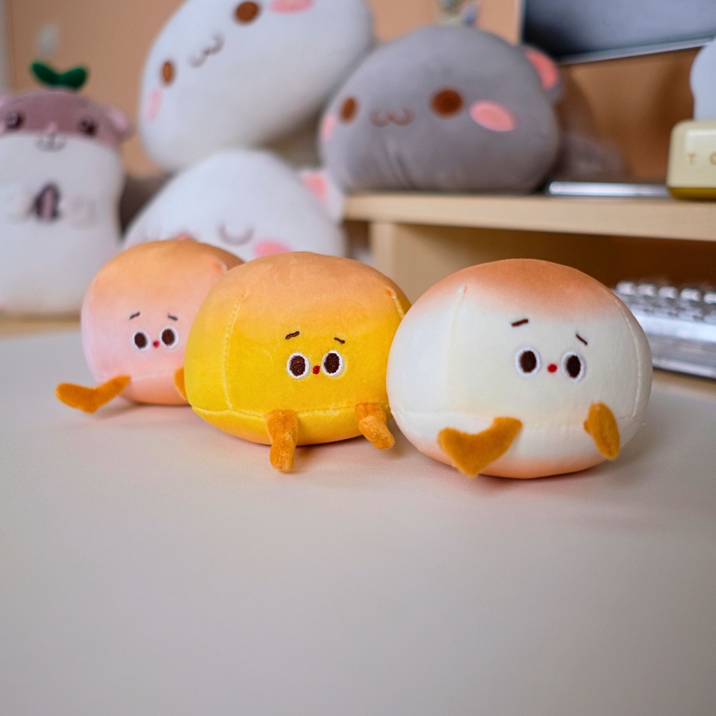 Jual Clér Plushie Series - Mantao Bread Decor Set / Boneka Lucu Mantao ...