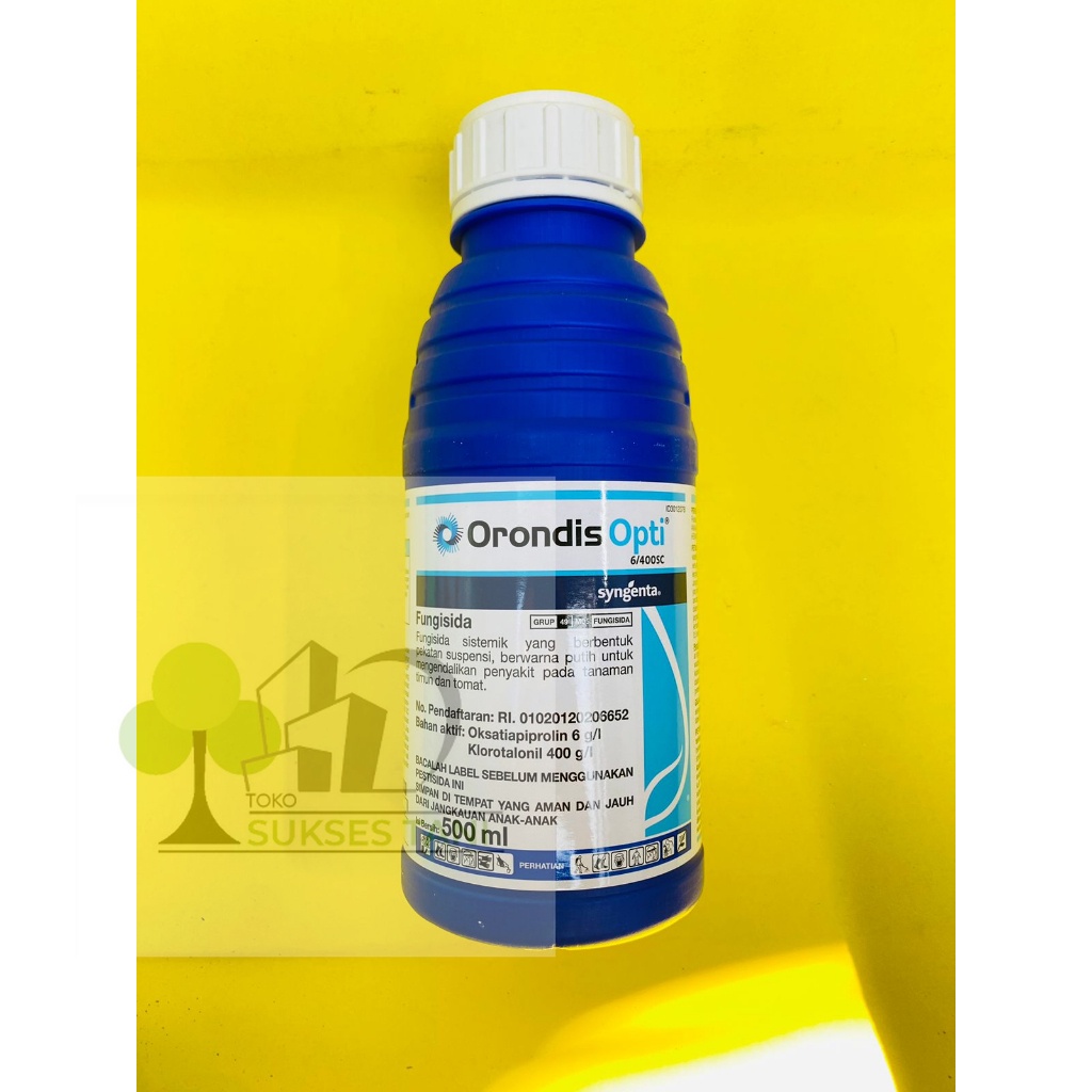 Jual Fungisida Sistemik ORONDIS OPTI 6/400 SC dari Syngenta kemasan 500 ...