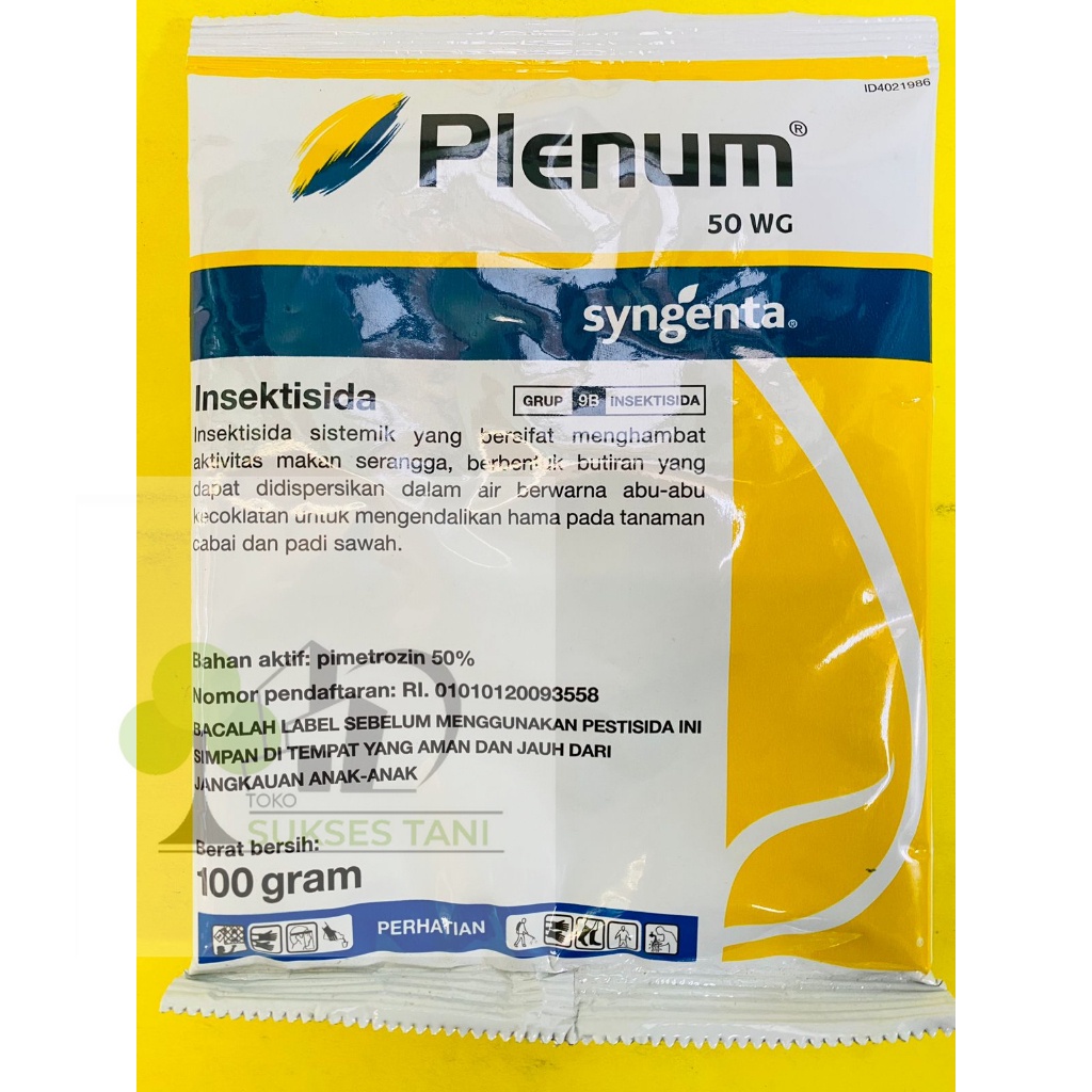 Jual Insektisida PLENUM 50 WG Dari Syngenta . Isi 100gram | Shopee ...