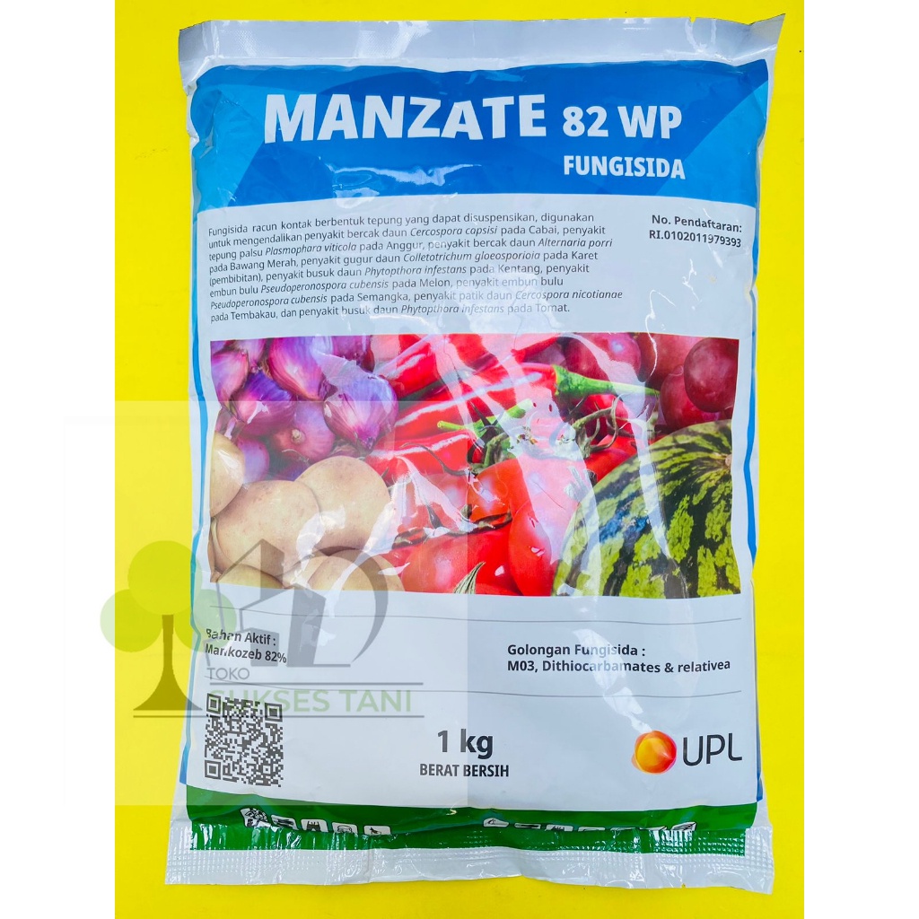 Jual Fungisida MANZATE 82WP isi 1kg dari CATUR AGRODAYA MANDIRI ...