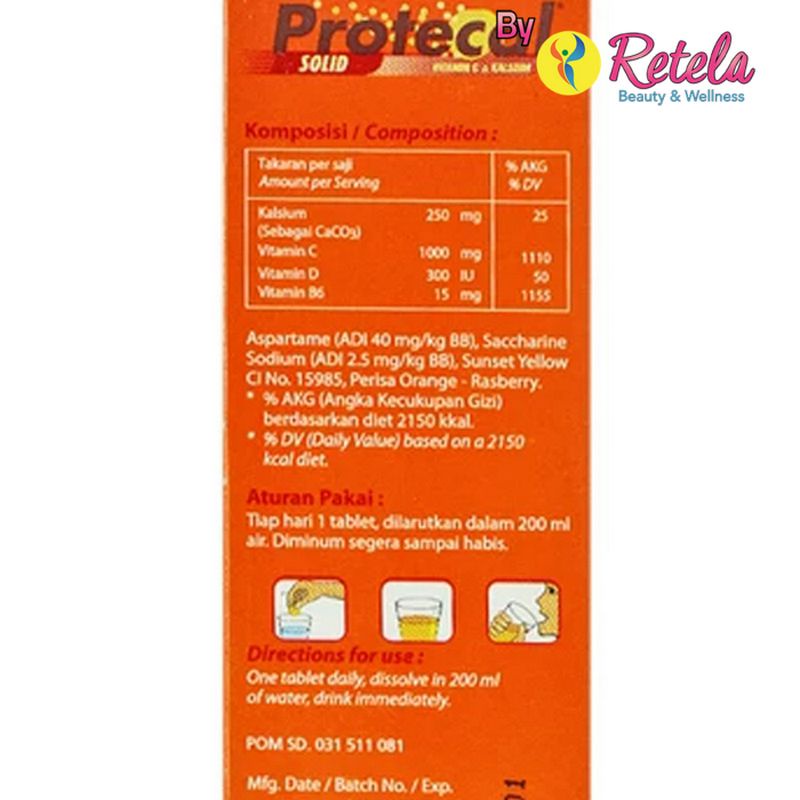 Jual PROTECAL SOLID EFFERVESCENT SF 10 TABLET | Shopee Indonesia
