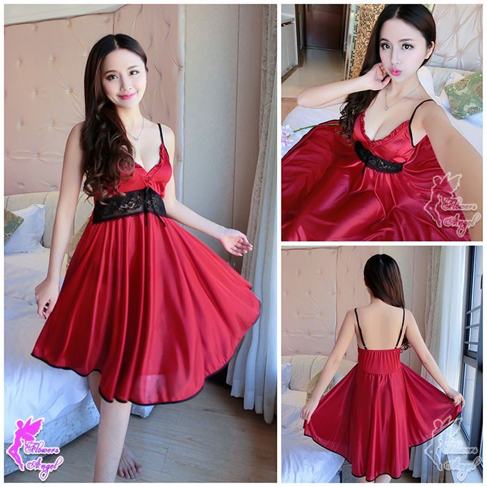 Jual LARIS -Daster i Dress Sexy Baju Tidur Sexy Wanita - Merah Muda ...