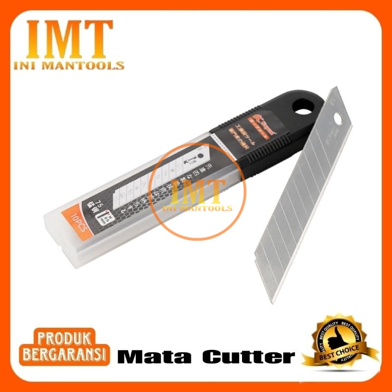 Jual Kapusi Mata Cutter/Isian Cutter/Mata Pisau Cuter Per 10 pcsK-8766 ...