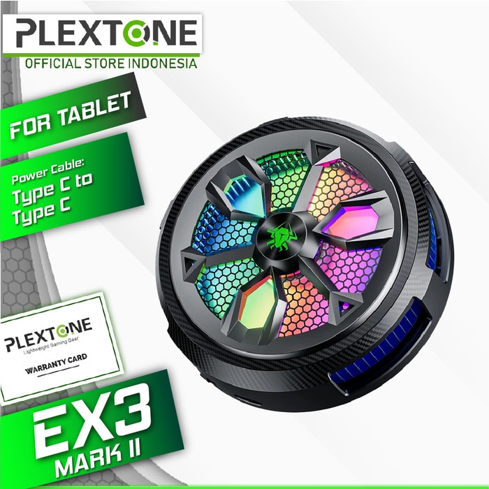 Jual Plextone EX3 Fun Cooler Semi Conductor Magnetic Ice Cooling Fan ...