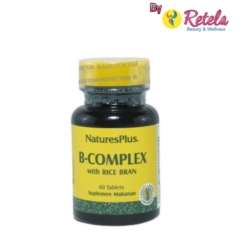 Jual NATURE'S PLUS B COMPLEX 60 TABLET | Shopee Indonesia