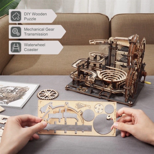 Jual Rolife Robotime Marble Night City Marble Run | Shopee Indonesia