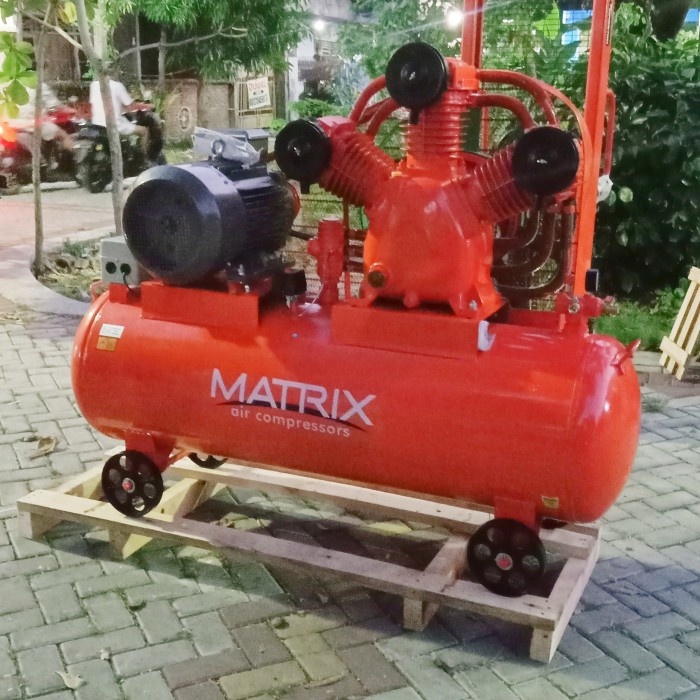 Jual kompresor 15 hp matrix 3 silinder tabung 350 liter | Shopee Indonesia