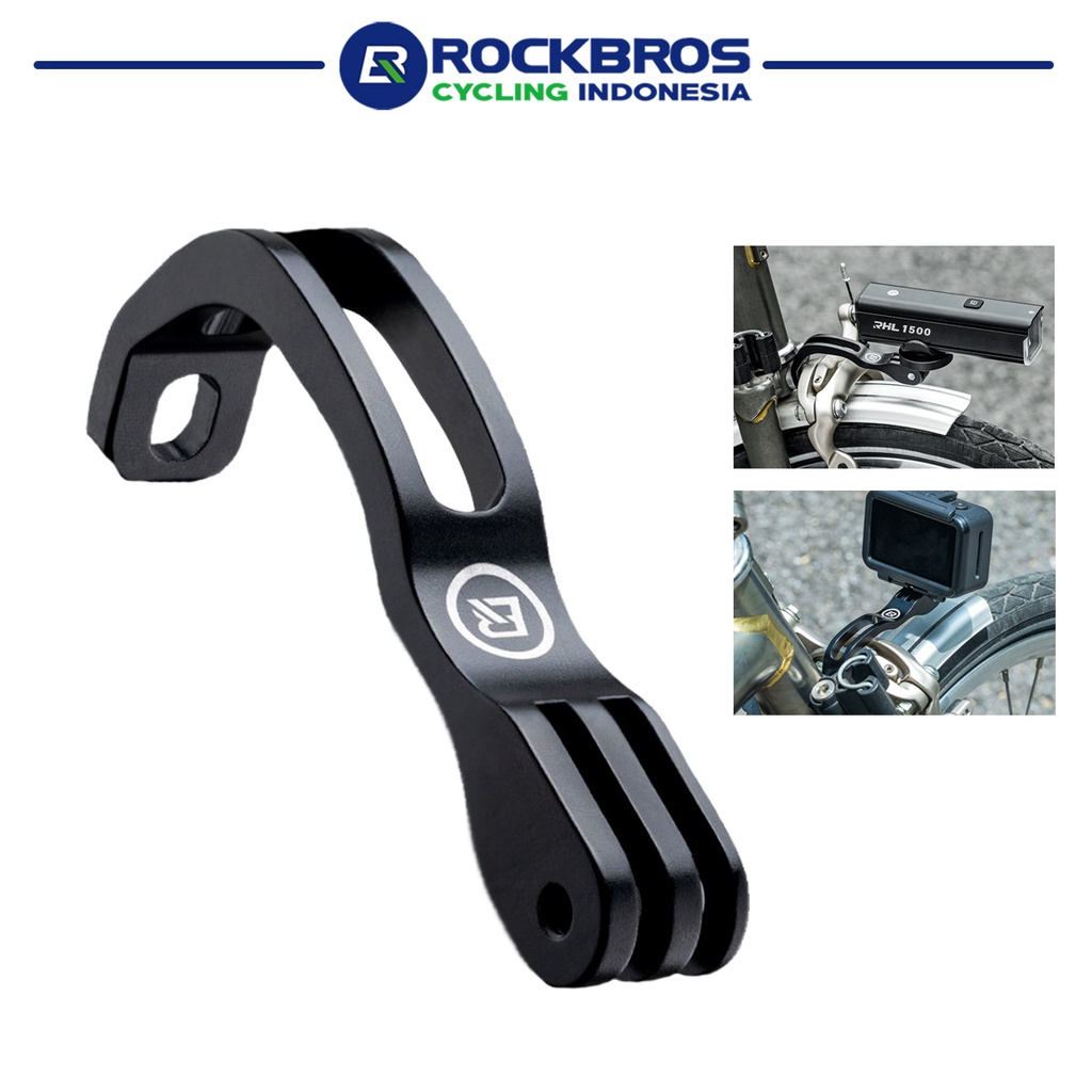 Jual ROCKBROS FK308 Braket Pegangan Lampu Garpu Depan Sepeda Lipat ...