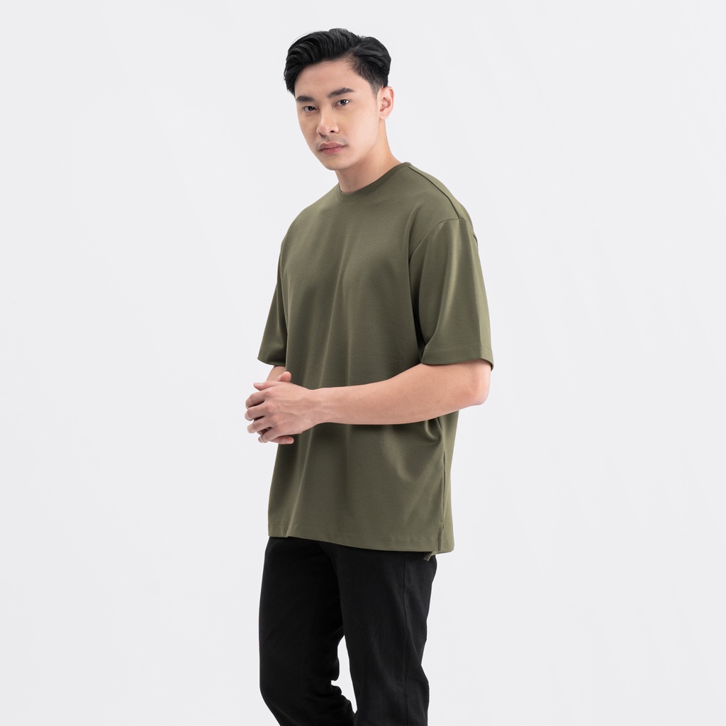 Jual Livehaf - Boxy Ease Tee Olive | Shopee Indonesia