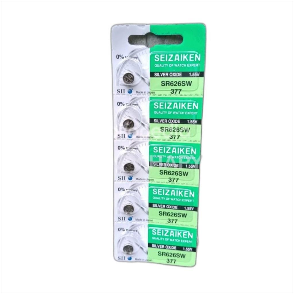 Jual Seizaken SR626SW 377 Baterai Jam Tangan Original Untuk Jam Tangan ...