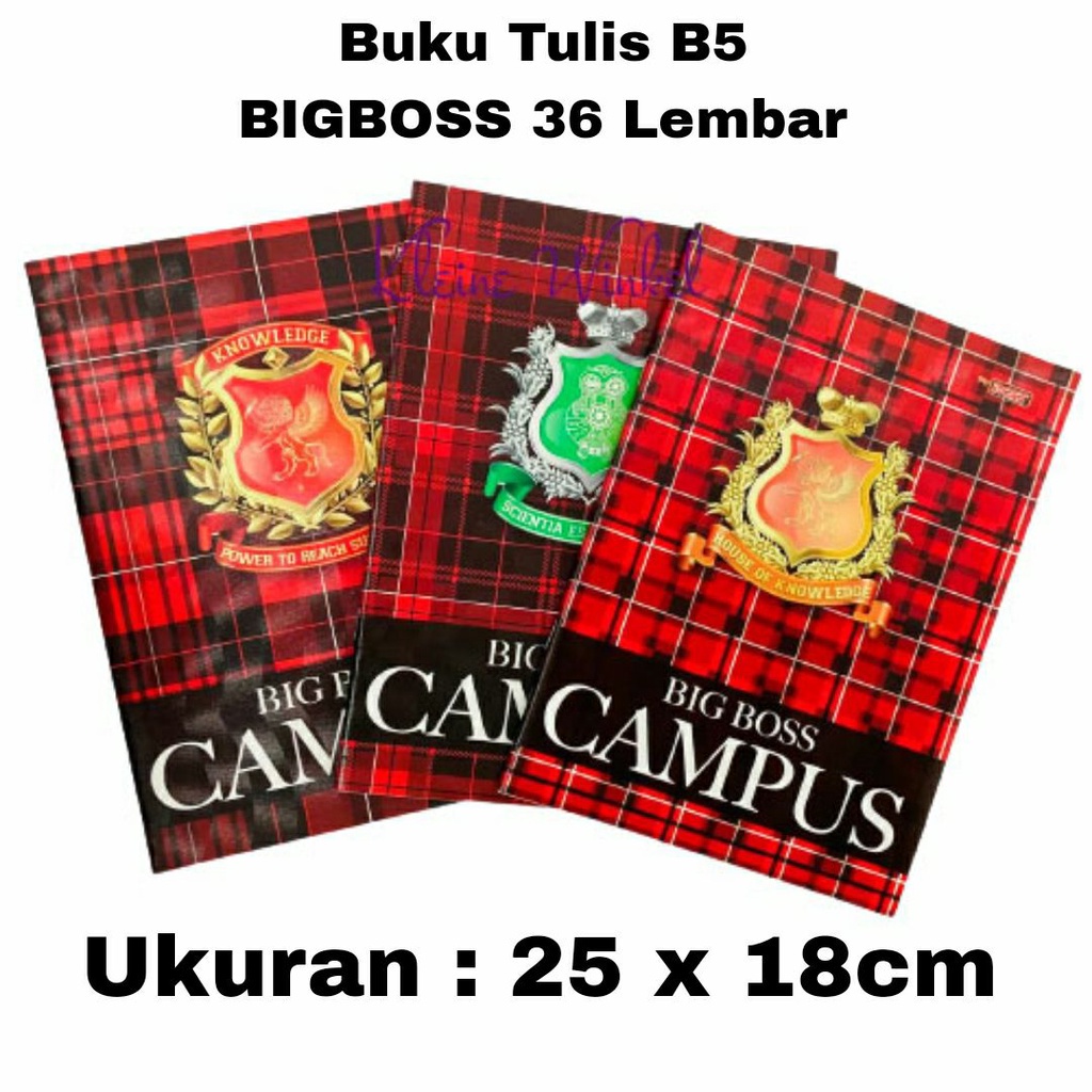 Jual Buku Tulis Garis B5 BIG BOSS 1pcs ECER | Shopee Indonesia