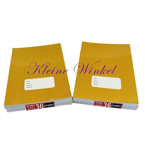 Jual Buku Tulis Boxy B5 Cover Coklat OKEY 36 lembar isi 10 pcs | Shopee ...