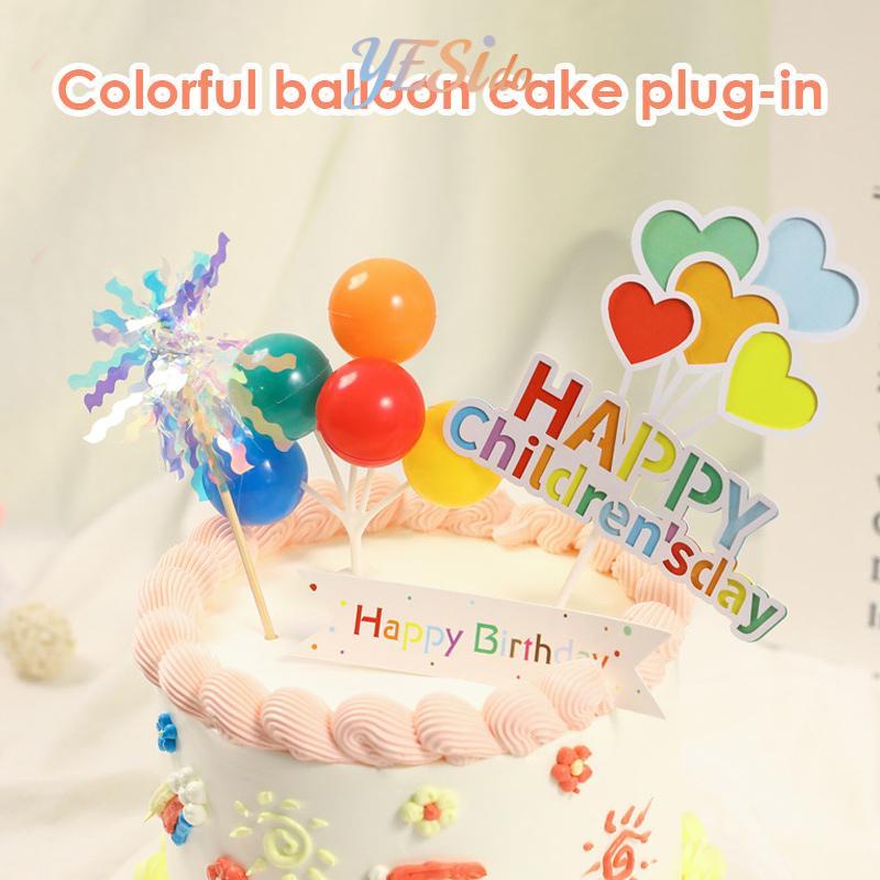 Jual COD Plugin kue balon berwarna macaroon dengan gaya plugin dekorasi ...