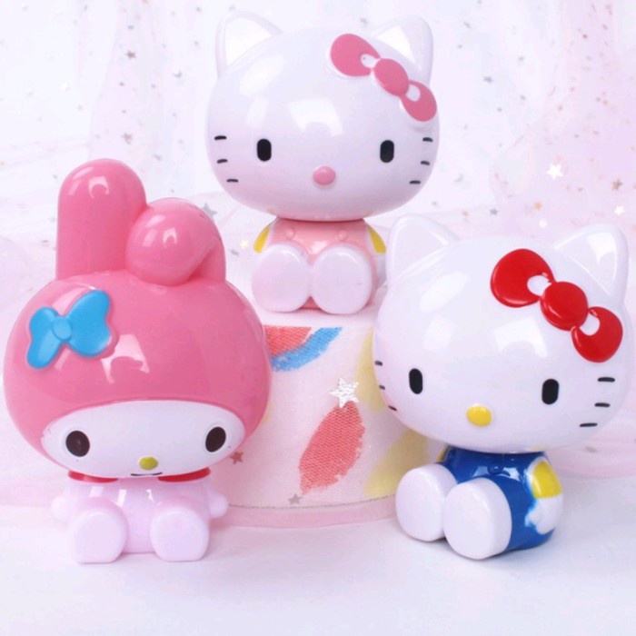 Jual hiasan kue ulang tahun Hello Kitty Topper Melody Topper Lotso ...