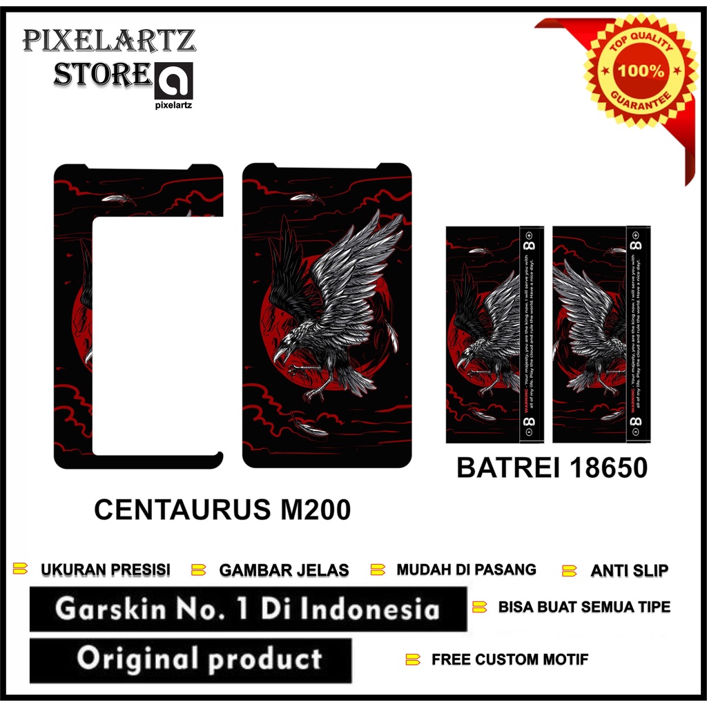 Jual STICKER GARSKIN INNER CENTAURUS M200 FREE SKIN BATTERY | Shopee ...