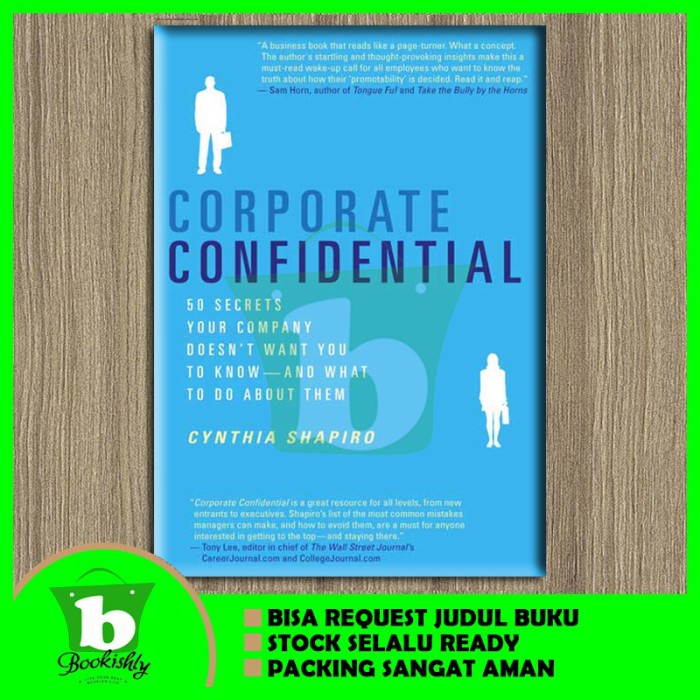 Jual Corporate Confidential by Cynthia Shapiro (English) | Shopee Indonesia