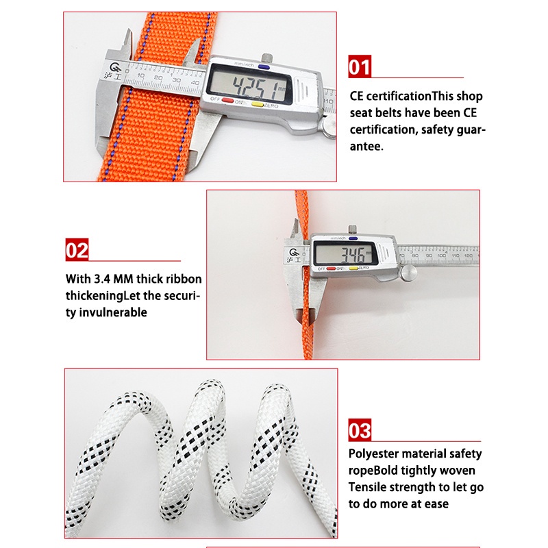 Jual Safety Body Harness Double Hook/Safety Belt Proyek Hook Besar ...