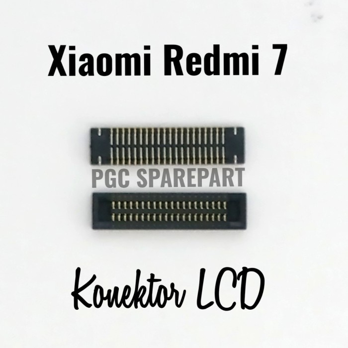 Jual Original Connector Konektor LCD Xiaomi Redmi 7 40 Pin | Shopee ...