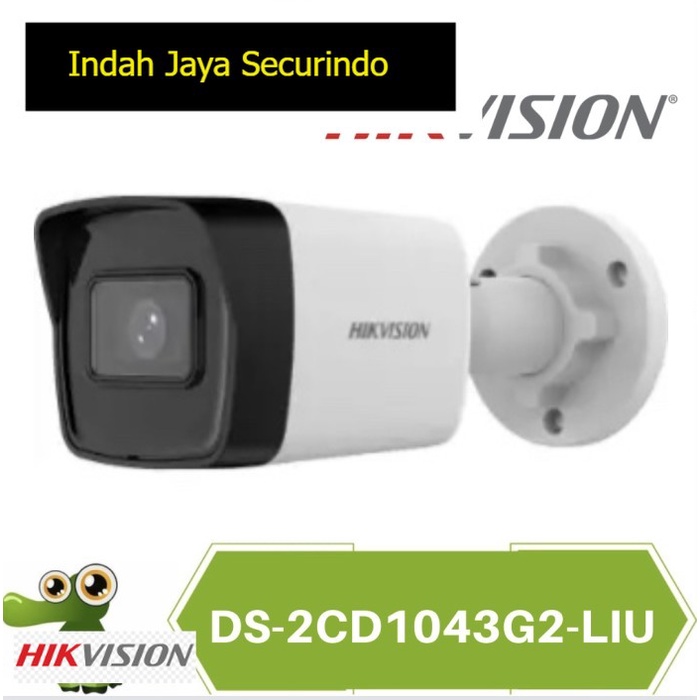 Jual 9.9 Shopee IP CAMERA HIKVISION OUTDOOR 4MP DS-2CD1043G2-LIU CCTV BUILT IN MIC | Shopee ...