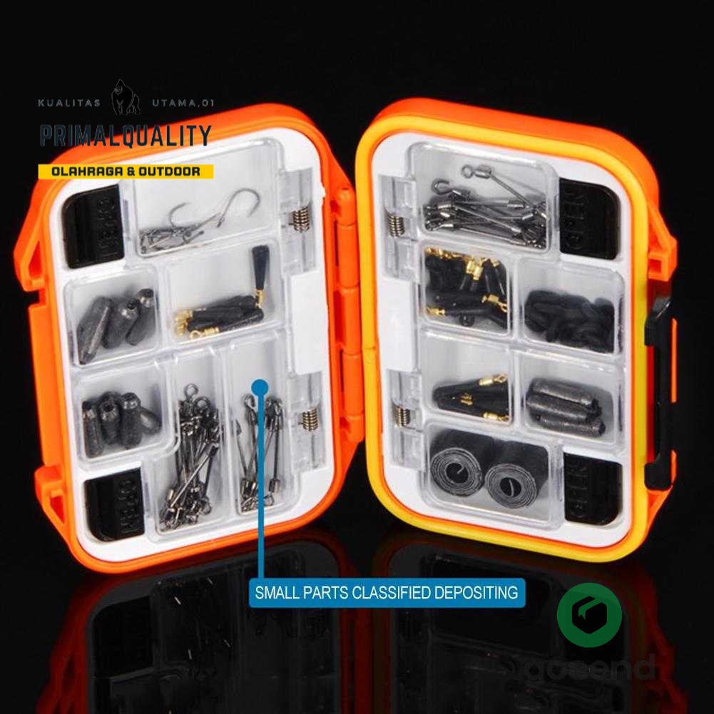 Jual Primal TORSD Kotak Kail Pancing Fishing Hook Storage Box 12 Grid Waterproof - T73 | Shopee ...