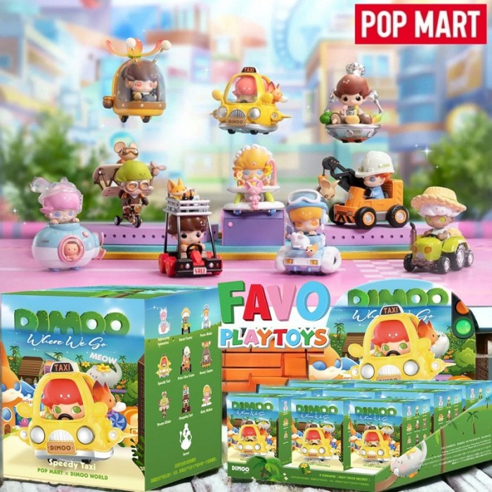 Jual POP MART Dimoo Where We Go Series Blind Box Figure | Shopee Indonesia
