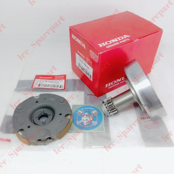 Jual Lonceng Mangkok + Kampas Ganda Assy, Blade old/new, Revo Absolut(KWB) | Shopee Indonesia