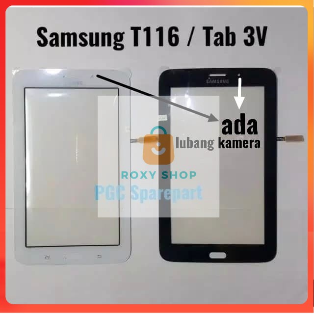 Jual Touchscreen Tab Samsung Galaxy T116 Tab 3V TS Tablet 3 V | Shopee Indonesia