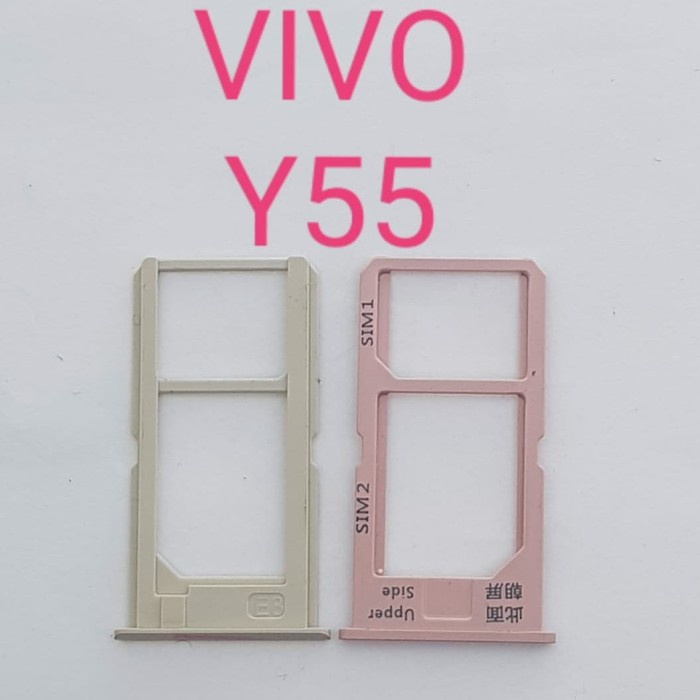 Jual Original Simtray vivo y55 Simcard Simlock Sim Lock Slot Card ...