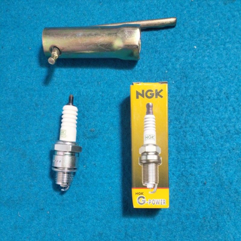 Jual BUSI NGK PLATINUM G POWER GPOWER 2TAK NGK (BPR7HGP) ASLI ORIGINAL ...