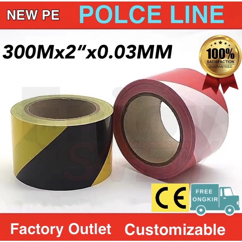 Jual Police Line/Garid Polisi Safety Line/Barricade Line/Blokade Line 2 ...