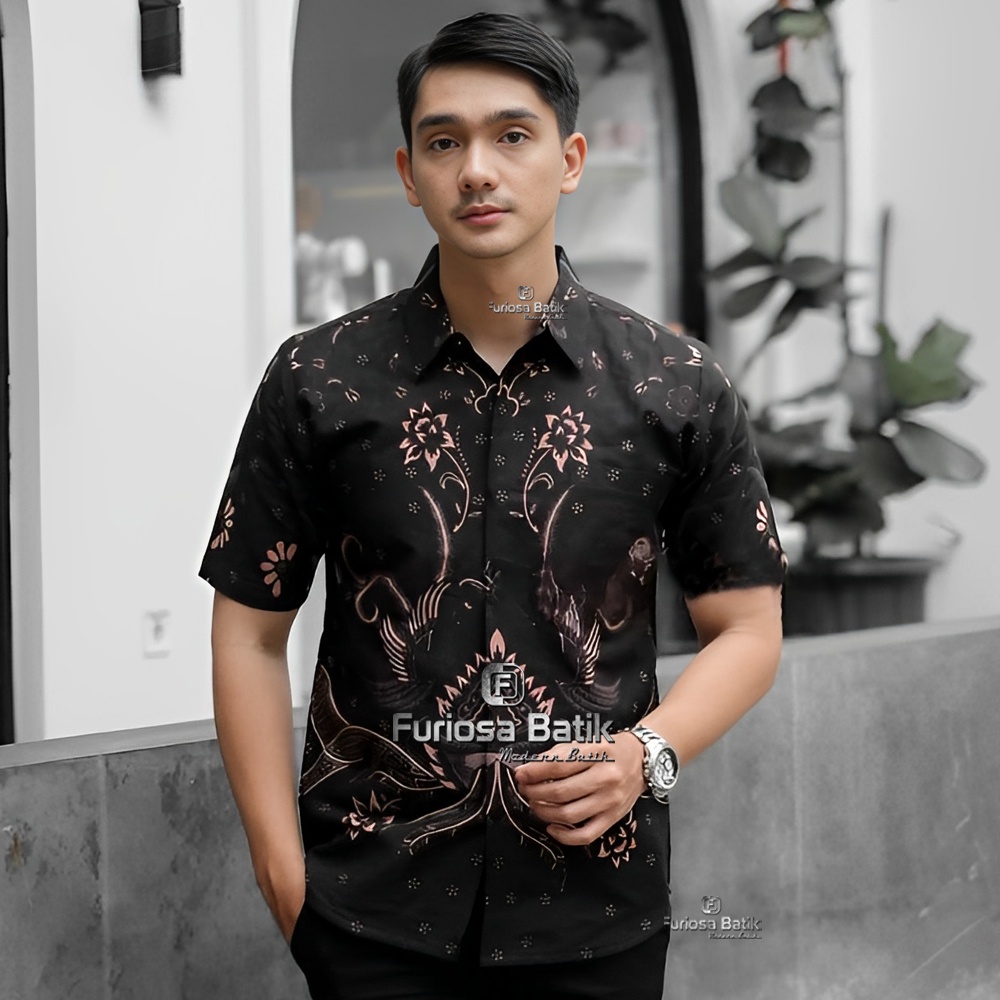 Jual Batik Pria | Baju Batik Pria | Batik Pria Lengan Pendek | Seragam ...