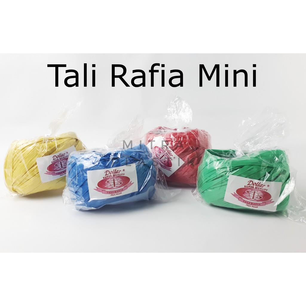 Jual Tali Rafia Kecil Dollar Warna Warni Mini Tanggung Plastik | Shopee ...