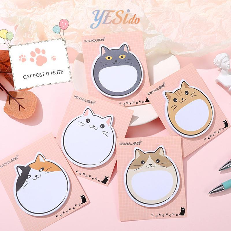 Jual COD sticker kucing lucu kartun 30 buah Catatan praktis seri-YES ...
