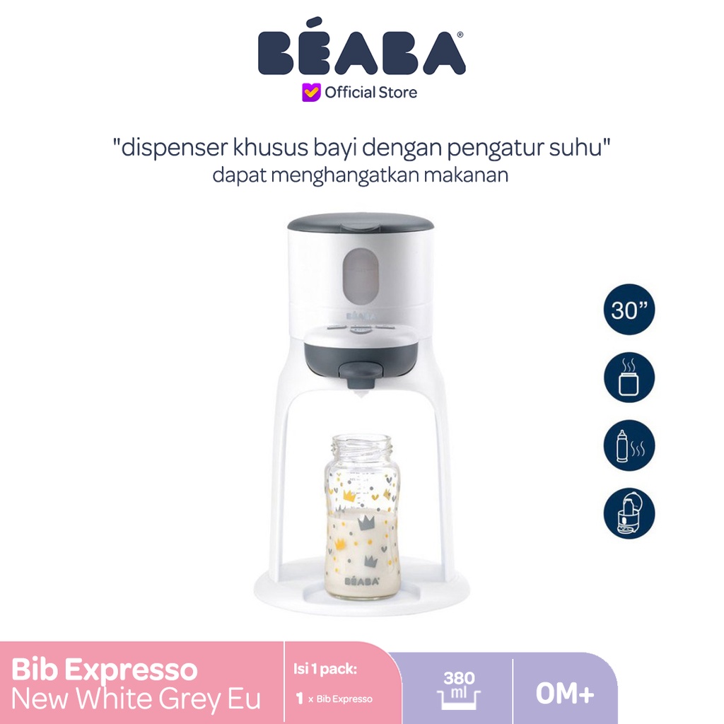 Jual Beaba Baby Bib'Expresso New - Blender MPASI Bayi (Grey) | Shopee ...