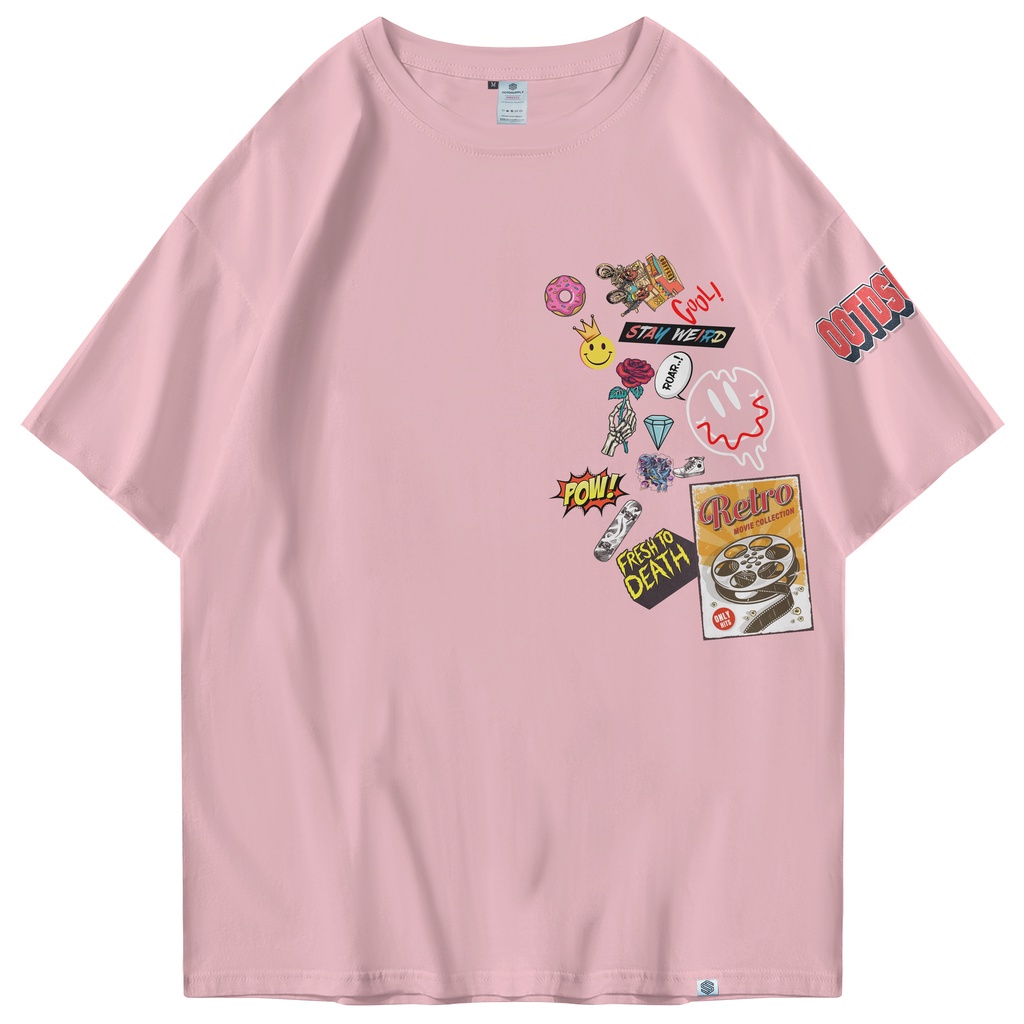 Jual OOTDSUPPLY Oversized Tshirt OOTD Disordered I Oversize Pria ...