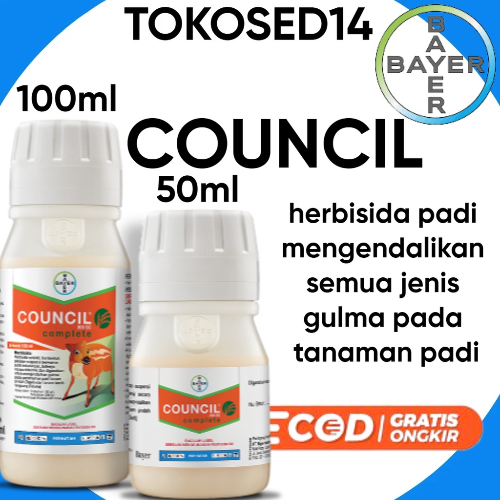 Jual Council Complete /herbisida padi mengendalikan semua jenis gulma ...