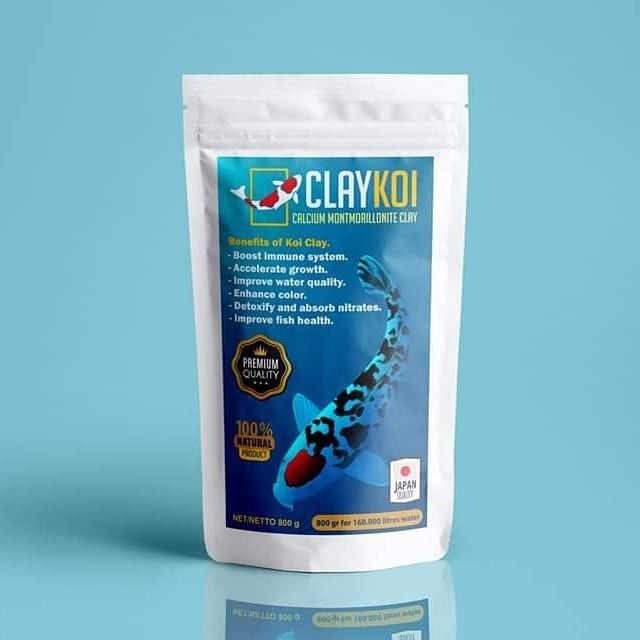 Jual Clay Koi Putih Premium Penjernih Kolam Dan Aquarium 250 Gram ...